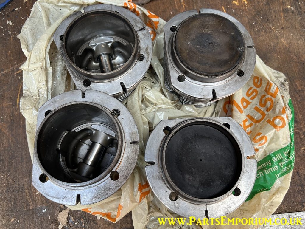 vw Air cooled 1835 Pistons with Biral barrels aluminium – Parts Emporium