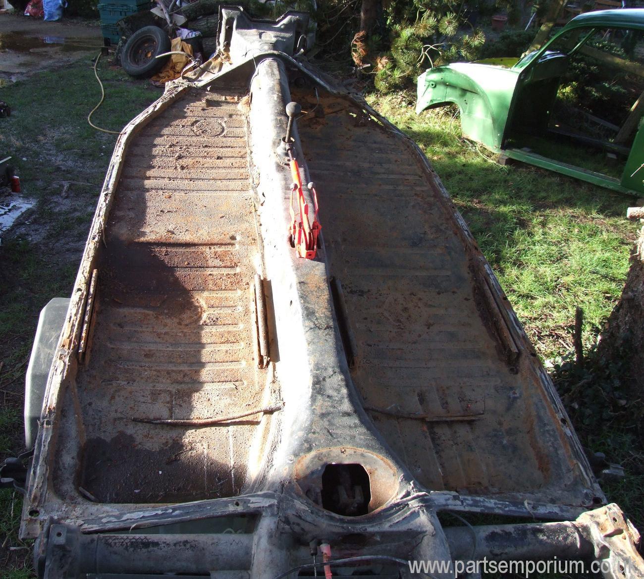 1976 VW Beetle Chassis – Parts Emporium