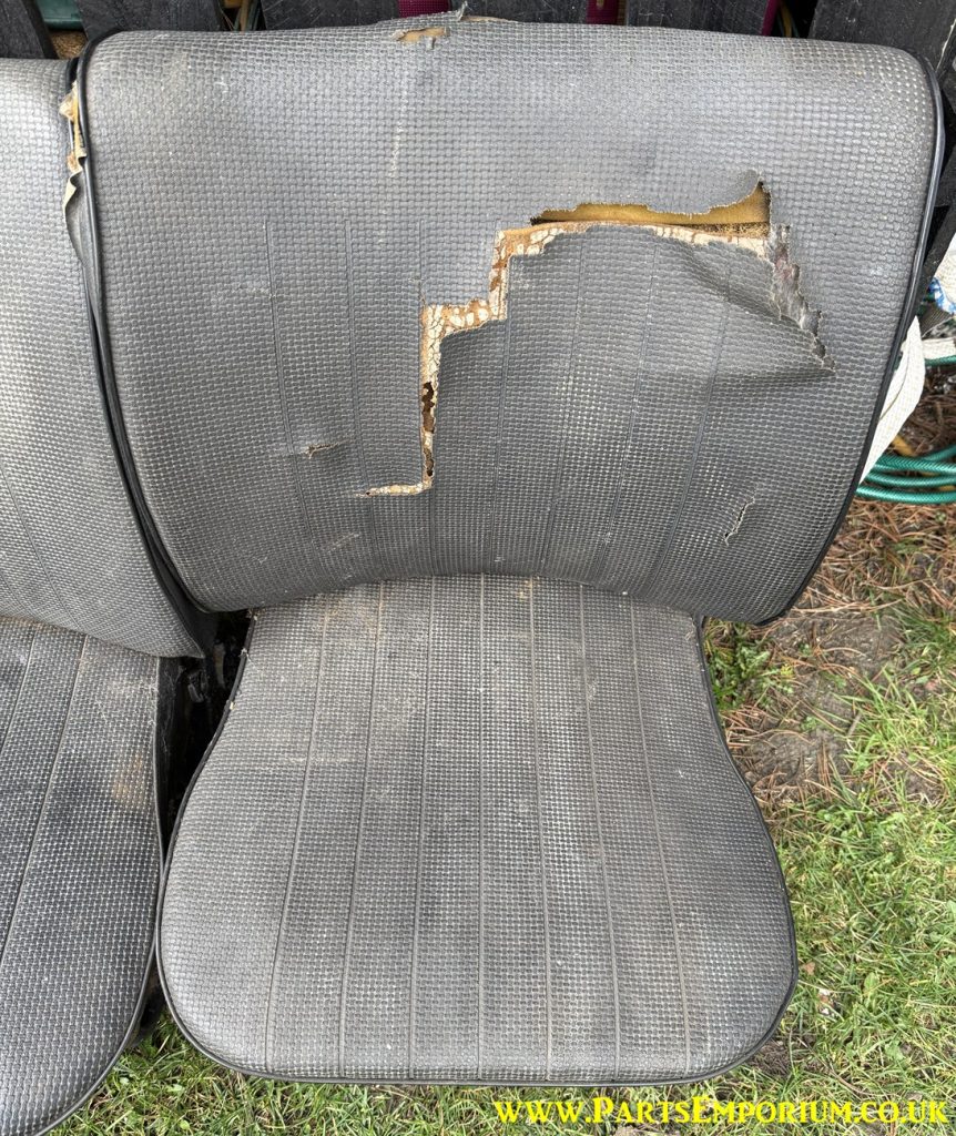 Pair of Beetle L Shaped Runner seats – Parts Emporium