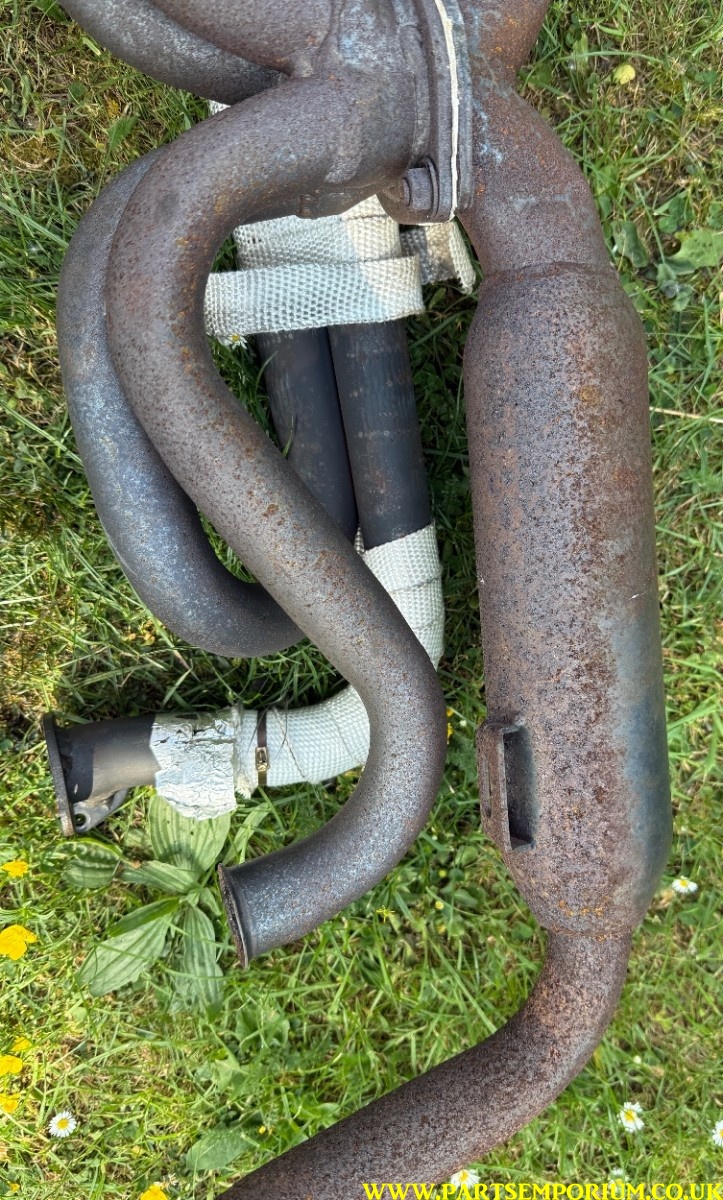 EMPI twin tuck away glass pack beetle exhaust – Parts Emporium